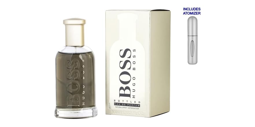 Hugo Boss, Boss Bottled EDP 3.3 Oz w/Atomizer (Open Box)