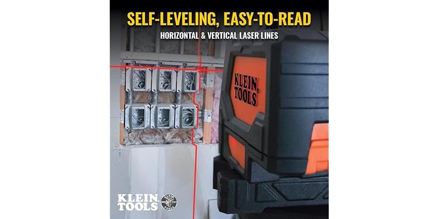 Klein Tools 93LCLS Laser Level, Self Leveling