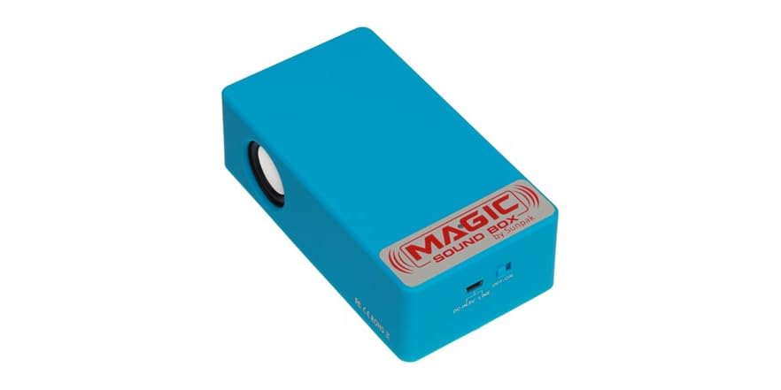 Magic Sound Box Portable Speaker - Blue