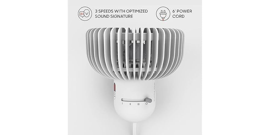 Sharper Image REFRESH 01 Personal Desktop Fan