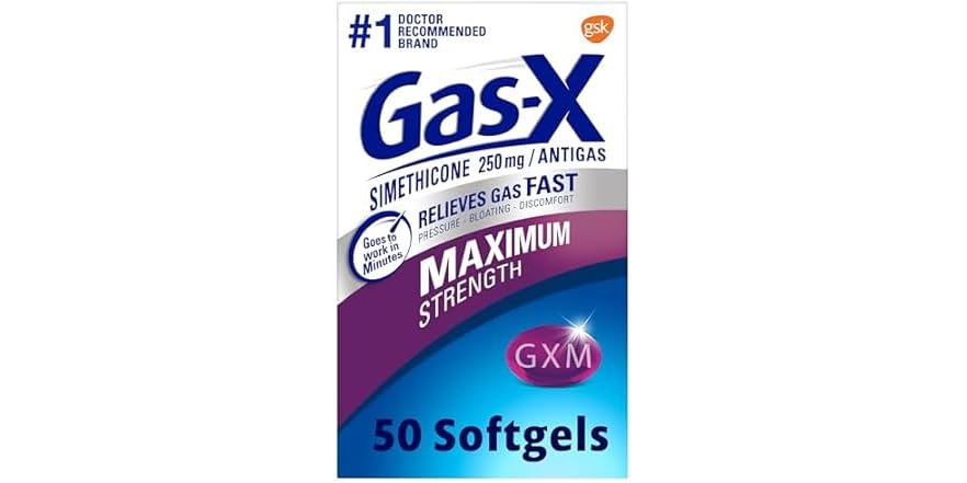 Gas-X Maximum Strength Gas Relief Softgel