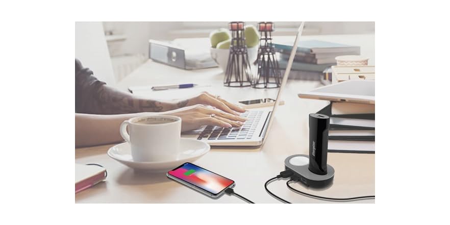 Dual USB Charging Dock w/ Powerbanks