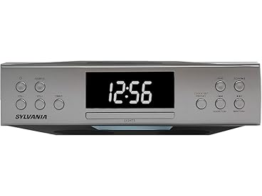 (NEW) Sylvania Proscan Under Cabinet Clock Radio