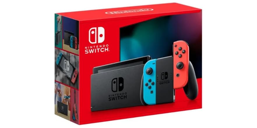 Nintendo Switch - Neon Blue + Neon Red Joy-Con (Open Box)
