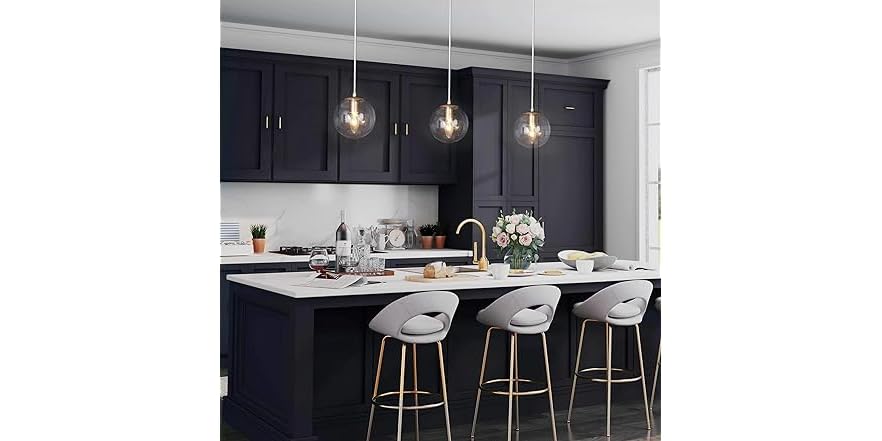 Optimant Lighting Gold Pendant Lighting