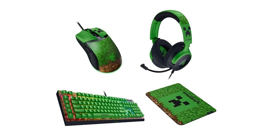 Razer Minecraft Gaming Bundle (Open Box)