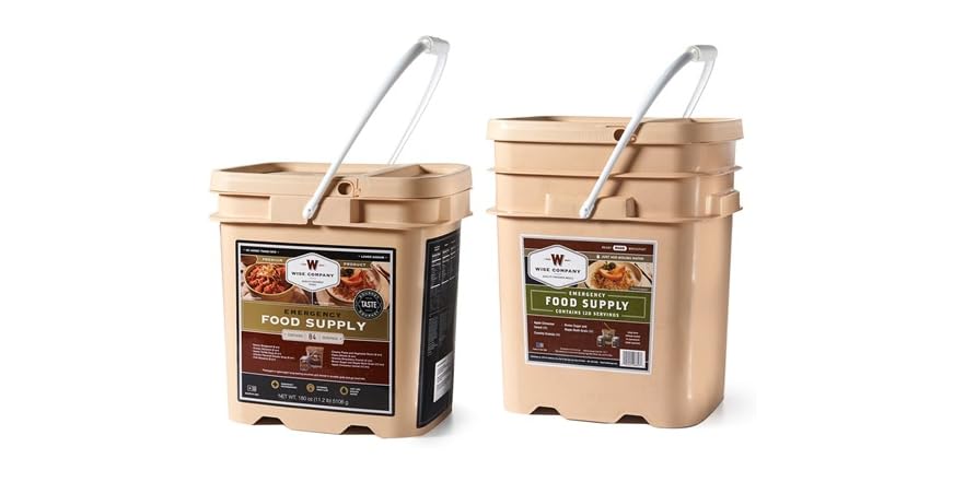 Wise Company Freeze Dried Food Buckets