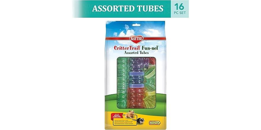 Kaytee CritterTrail Fun-nel 16-Piece Set