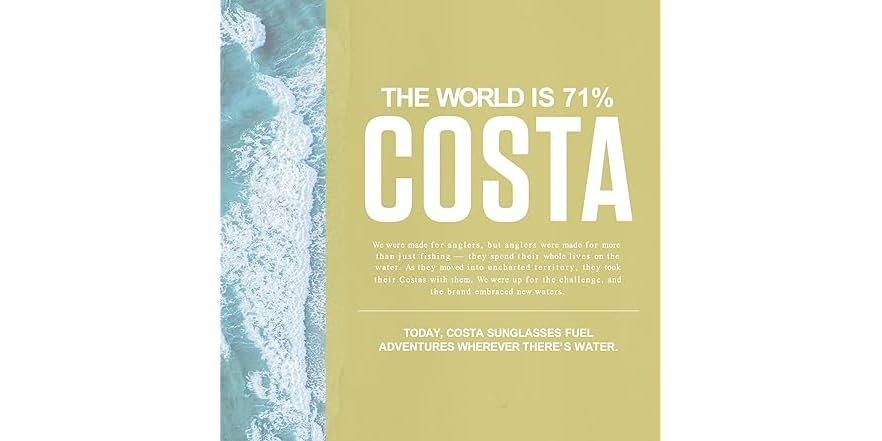 CDM Men's Reefton Pro Polarized Sunglasses