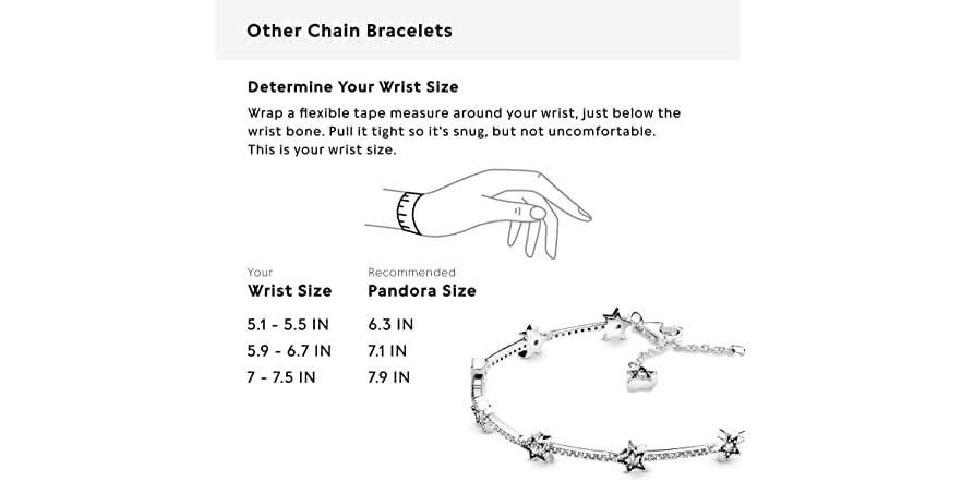 Pandora 598498C01-20 20cm, 7.9 inches Celestial Sta (Open Box)