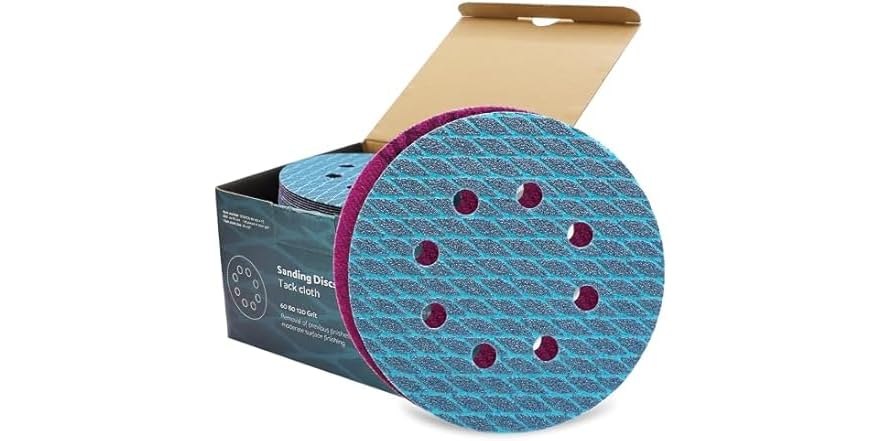 S&F 6 Inch Sanding Discs 24 Pack