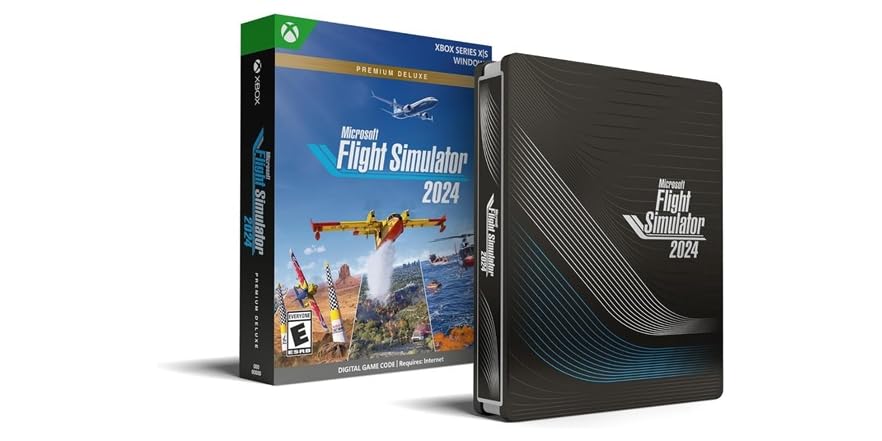 Microsoft Flight Simulator 2024 - Premium Deluxe SteelBook Edition