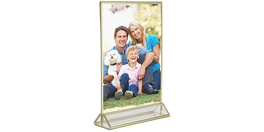 Clear Acrylic Two Sided Frames