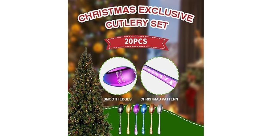 Colorful Stainless Steel Cutlery Set