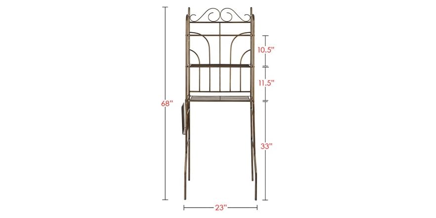 Bronze Scroll 3pc Bath Set