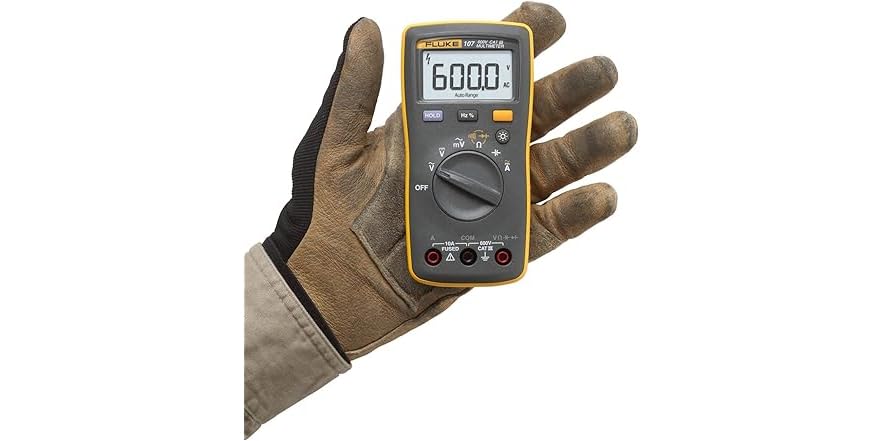 Fluke 107 Digital Multimeter, Gray