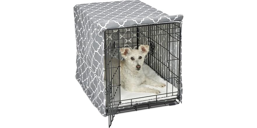 New World Dog Crate Cover w/ Fabric