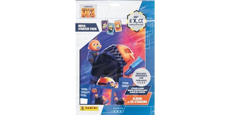 Panini Despicable Me 4 Mega Starter Pack