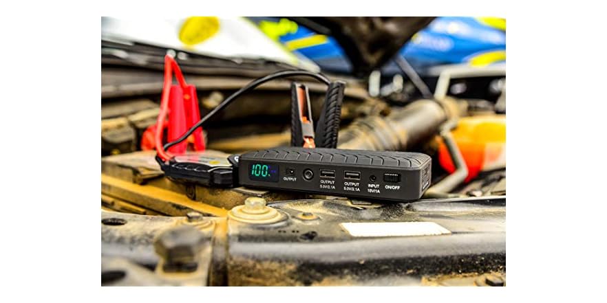 Rugged Geek RG1000 Safety Jump Starter