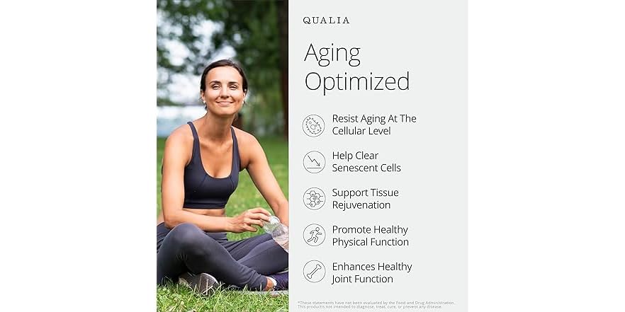 QUALIA LIFE SCIENCES Senolytic Supplement 30ct