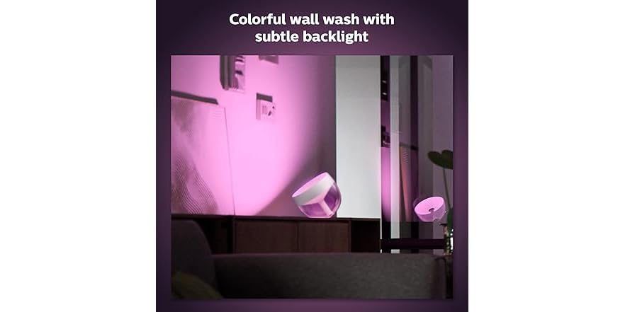 Philips Hue Iris Smart Table Lamp, White