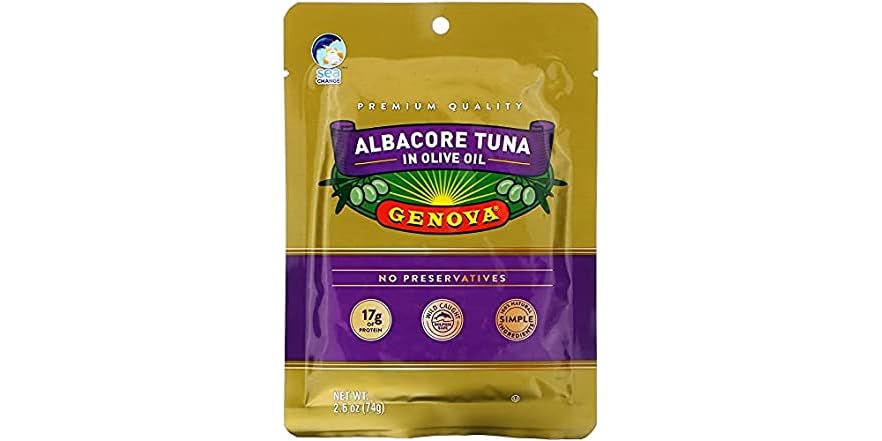 Genova Albacore Tuna 2.6oz 12 Pack