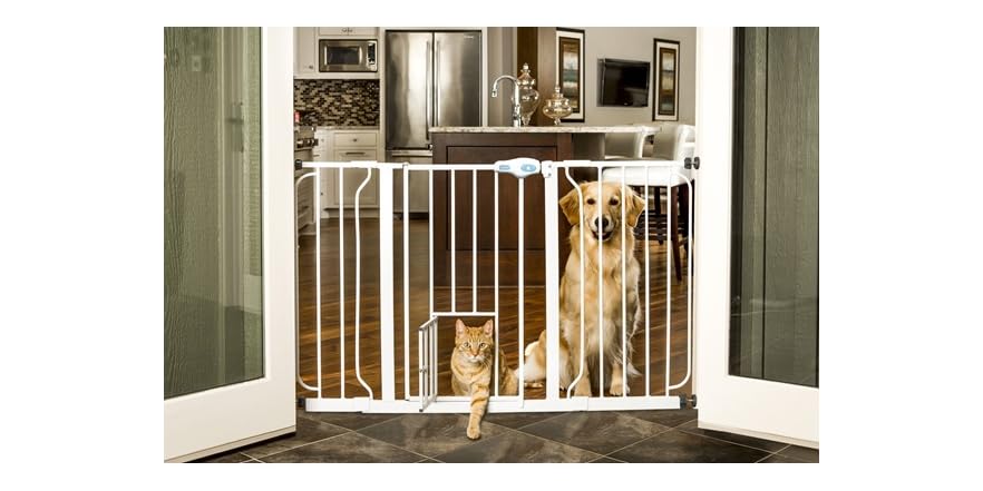 Top Paw Extra Wide Walk-Through Pet Gate