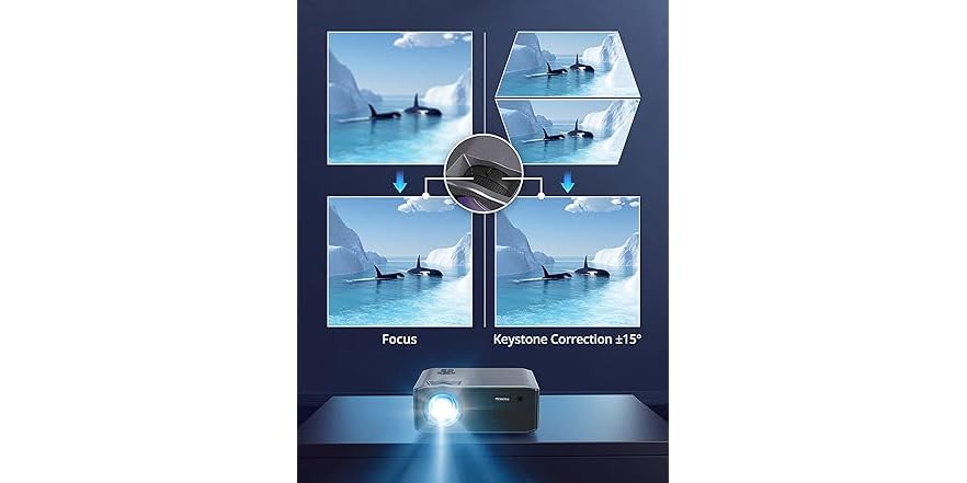 MiTecHPro B0BXN9VT3F Projector (Open Box)