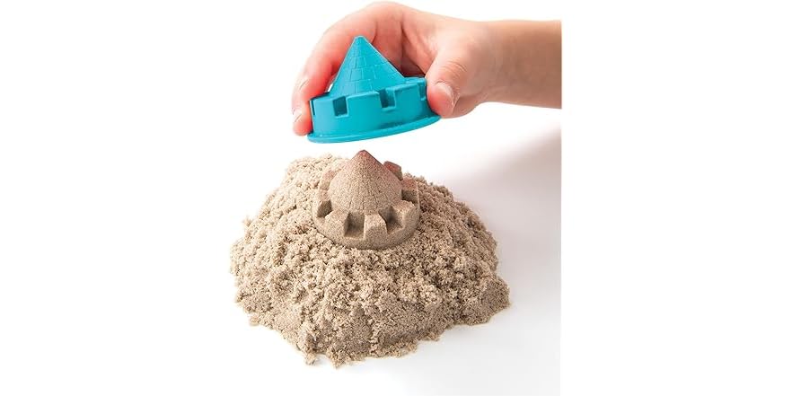 Kinetic Sand, Folding Sand Box with 2lbs
