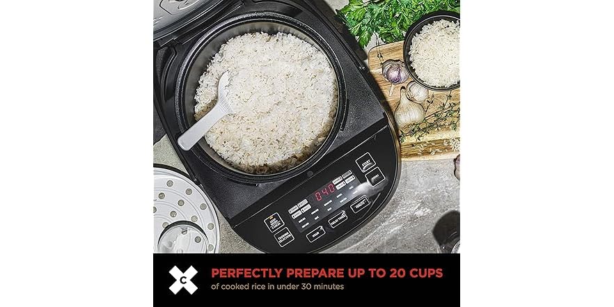 Crux 20 Cup Induction Rice Cooker