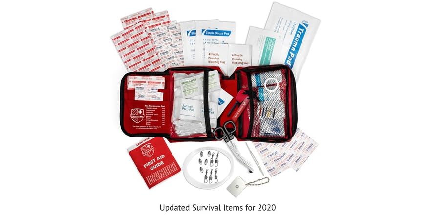 Swiss Safe First Aid Kit (200-Piece)