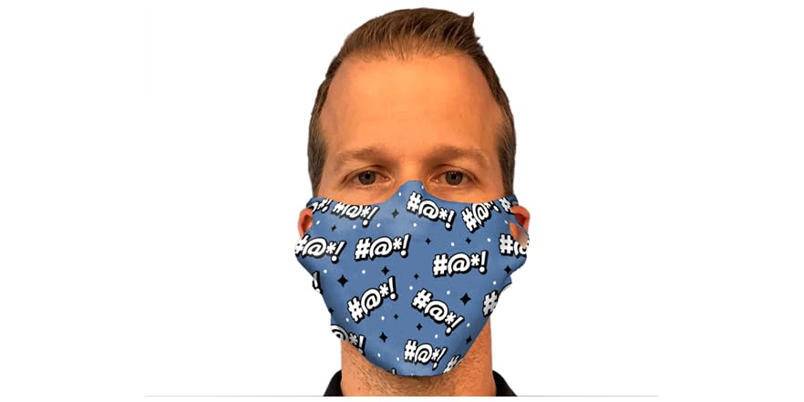 "Curses!" Face Mask - General Use