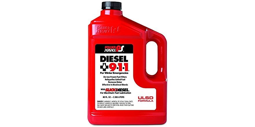 Power Service Diesel 9 11 Additive 80oz.