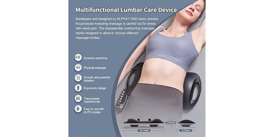 ALPHAY Electric Lumbar Traction Device