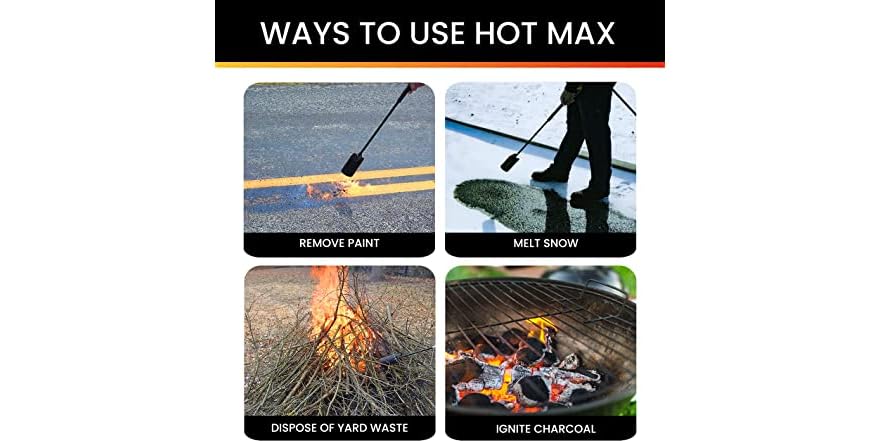 Hot Max 500G Big Max 500,000 BTU Propane Torch