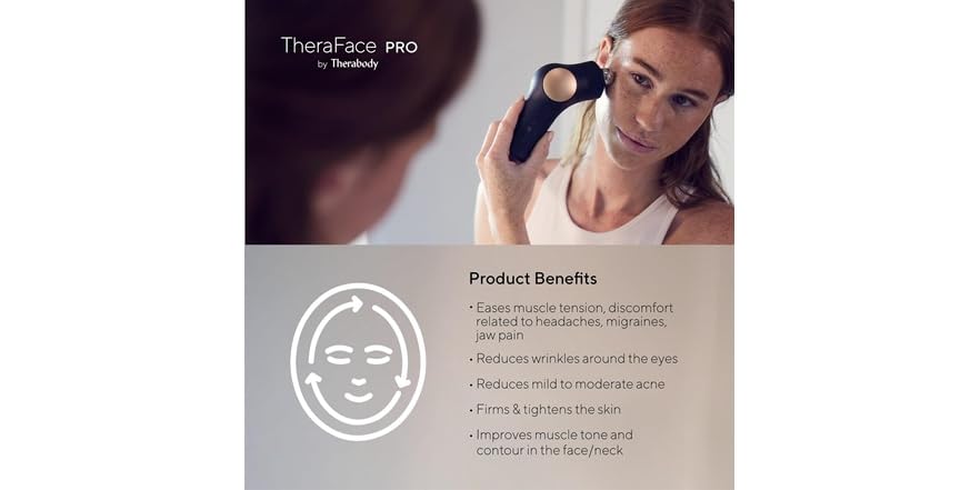 TheraFace PRO Microcurrent Facial Device
