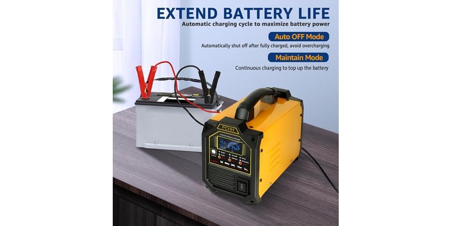 12V 24V Heavy Duty Car Battery Charger