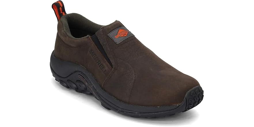 Merrell Jungle Moc Leather Slip Resistant Industrial Shoe