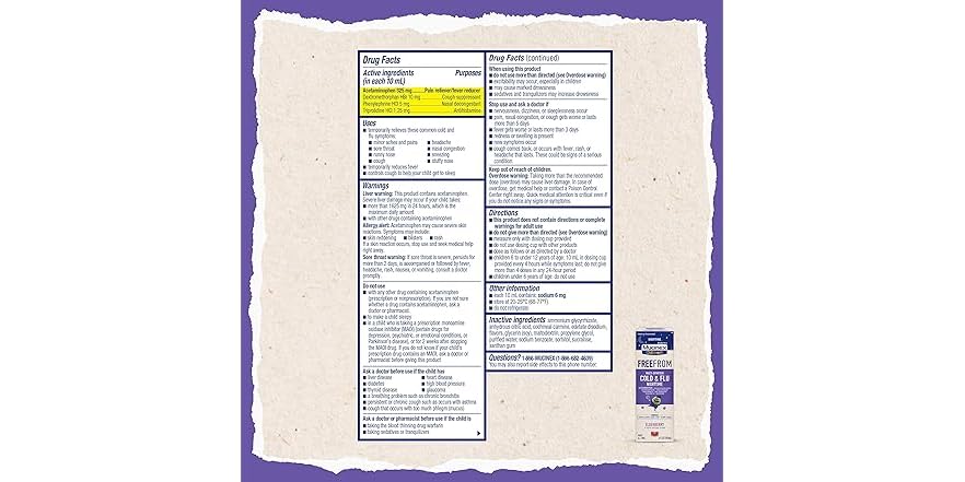 Mucinex Kid's Cold & Flu Liquid 3 Pack