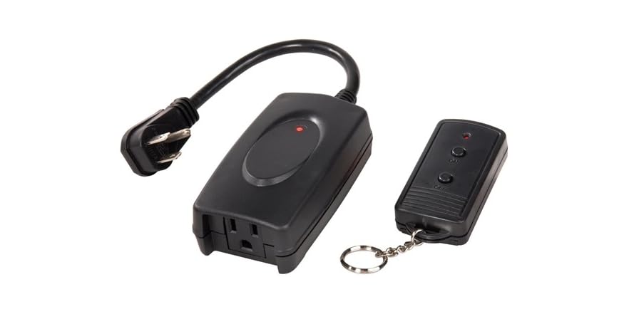Outdoor Wireless Remote and Plug-in Receiver Kit