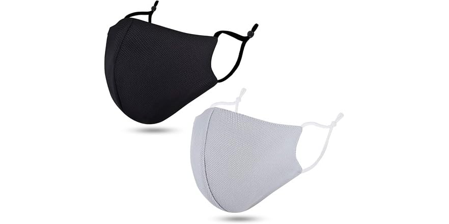 Breathable Cloth Face Masks (2-Pack)