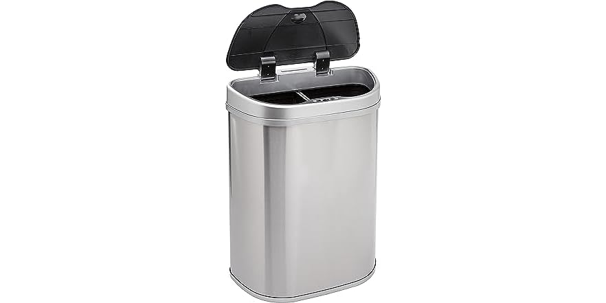 Amazon Basics Automatic Hands-Free Trash Cans
