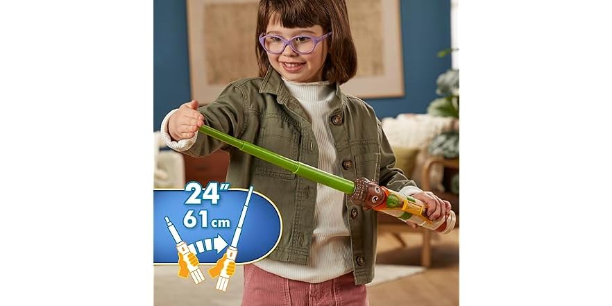 Young Jedi Adventures Kai Brightstar Green Lightsaber
