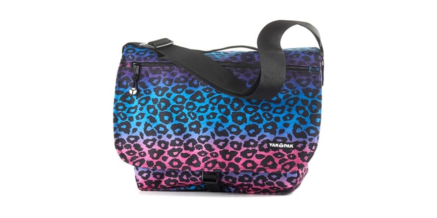 Yak Pak Messenger Bag - Ombre Leopard