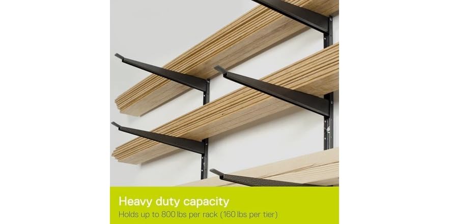 Delta 5-Tier Heavy Duty Wall Storage Rack