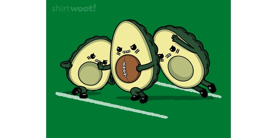 "Avocado Football" Apron
