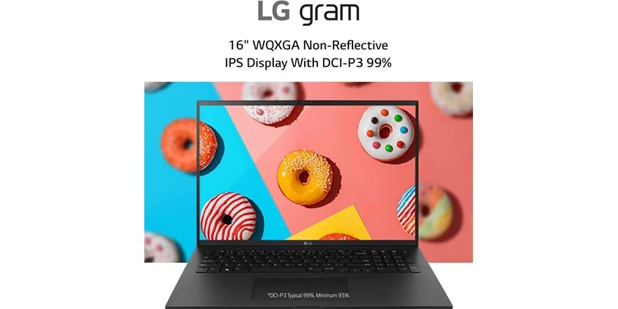 NEW LG Gram 16" WQXGA Intel Evo 12th Gen Laptop (Open Box)