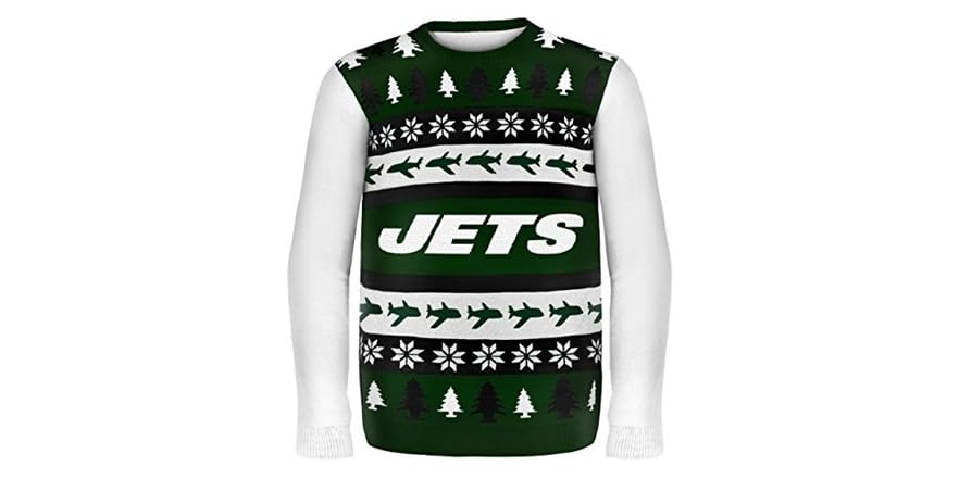 NFL New York Jets Ugly Sweater, XX-Large