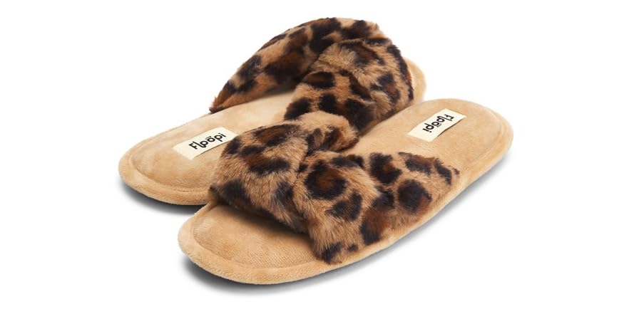 Womens Criss Cross Slipper