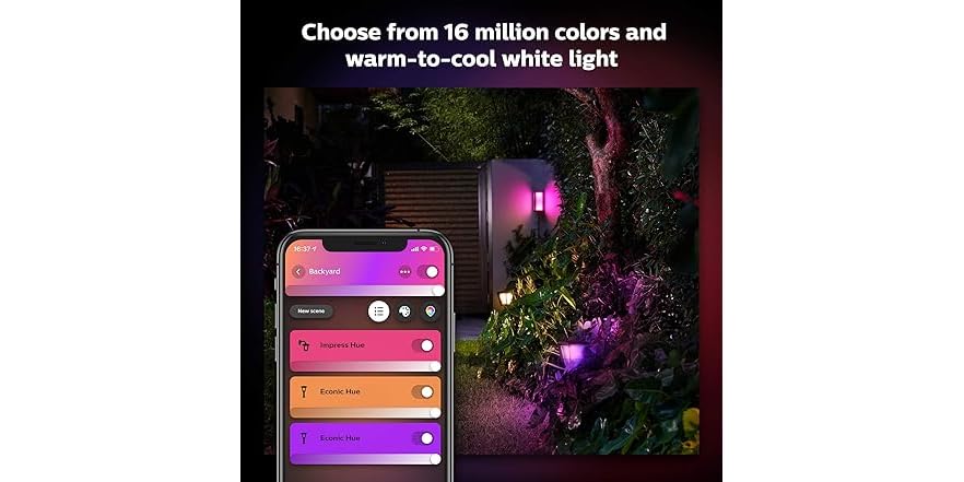 Philips Hue Econic Smart Pathway Light Base Kit